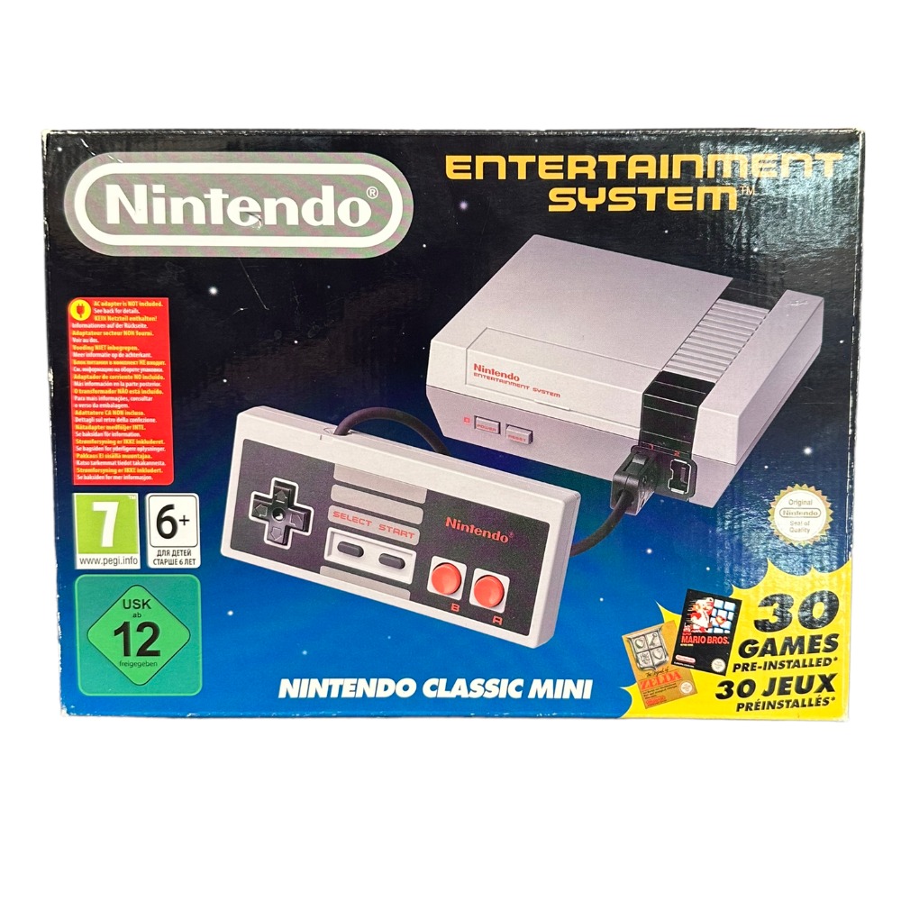 Boxed Nintendo Classic Mini: Nintendo Entertainment System NES Gaming ...